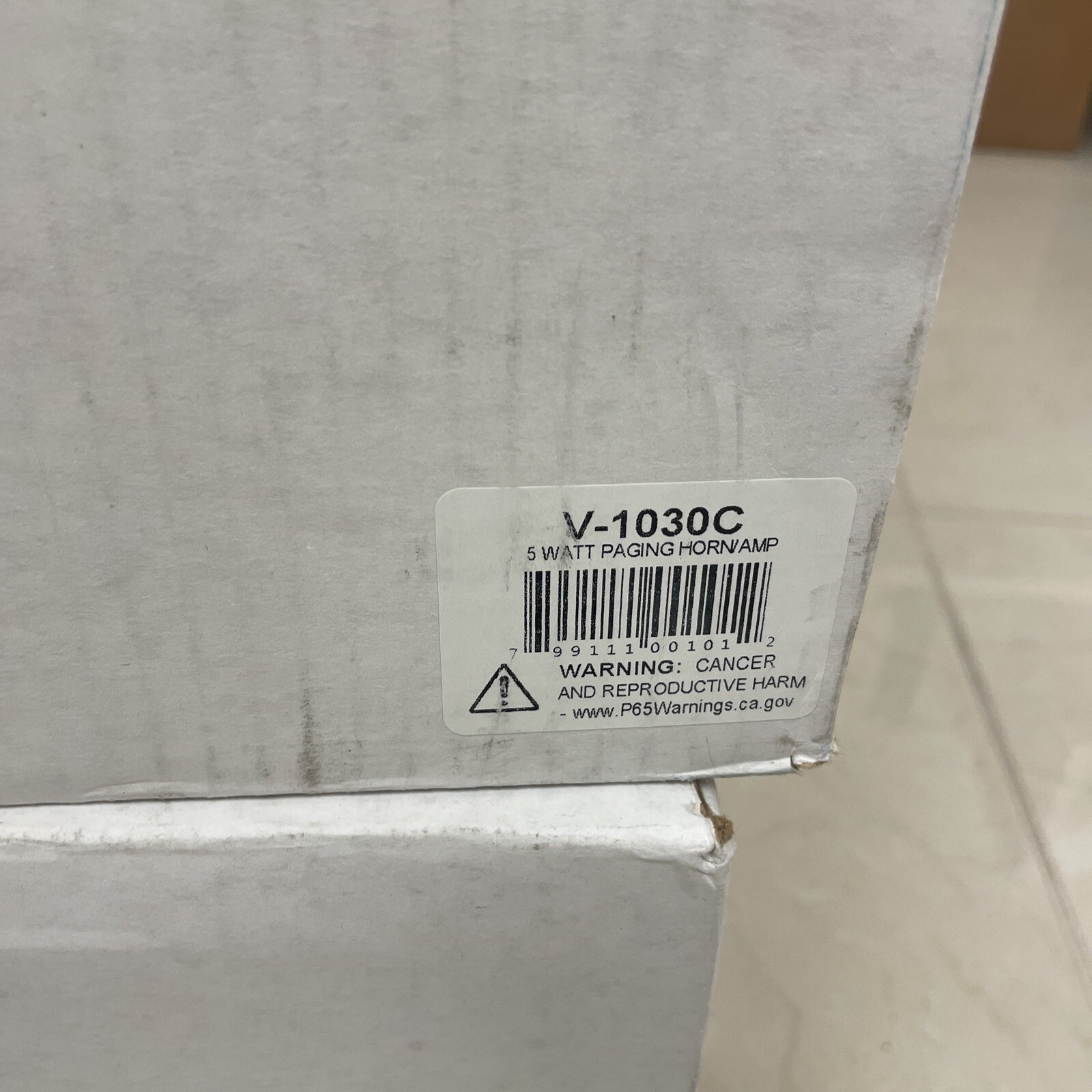 Valcom V1030c 5 Watt 1 Way Paging Horn | eBay