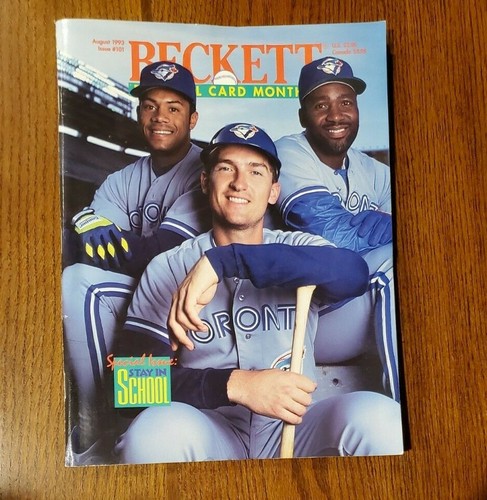 Beckett Baseball Card Monthly Magazine August 1993 Issue 101 | eBay