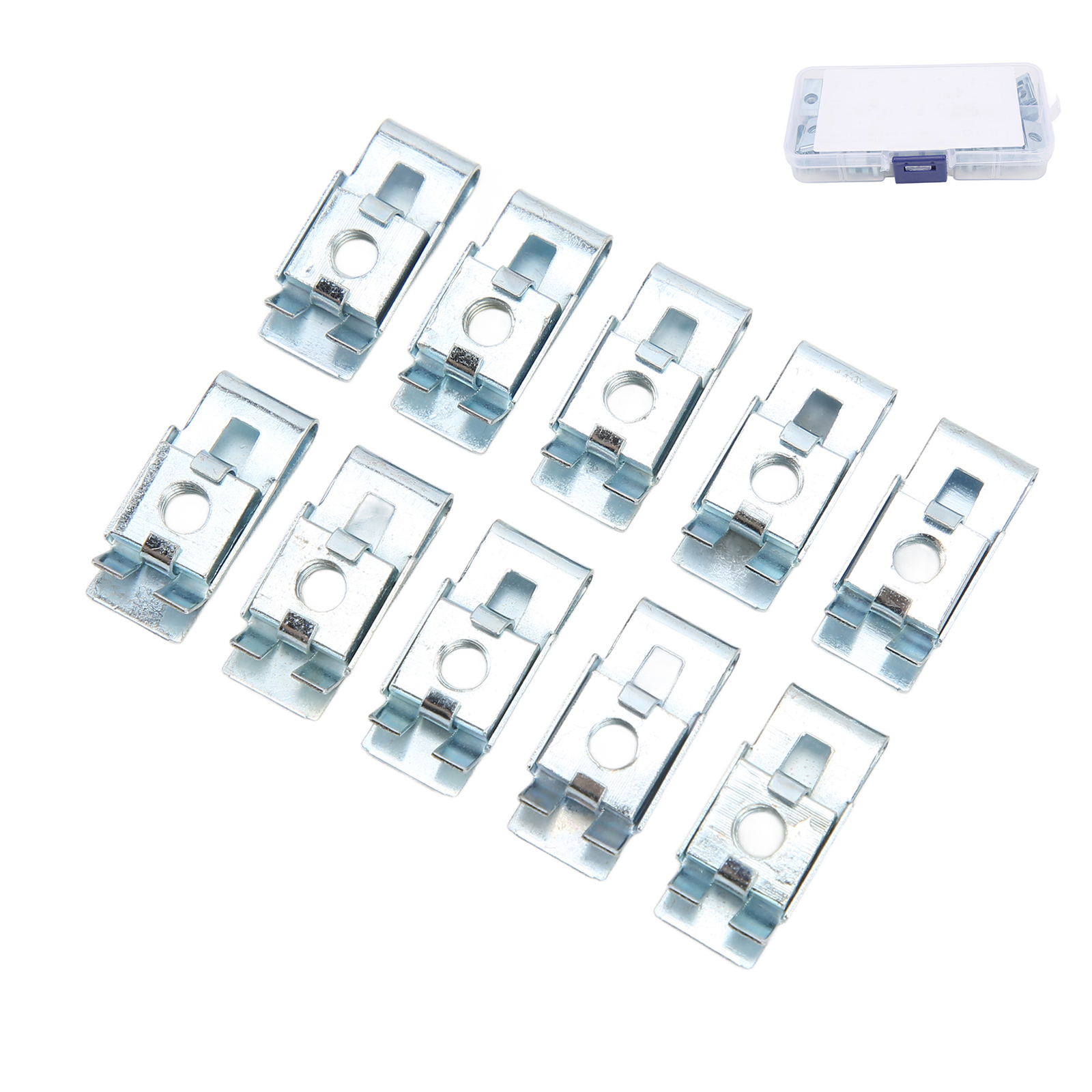 50Pcs Car U Shaped Clip Nut Rust Resistance Car Speed Fastener U Type ...