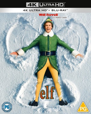 Elf (4K UHD Blu-ray) Amy Sedaris Andy Richter Bob Newhart Daniel Tay Ed ...