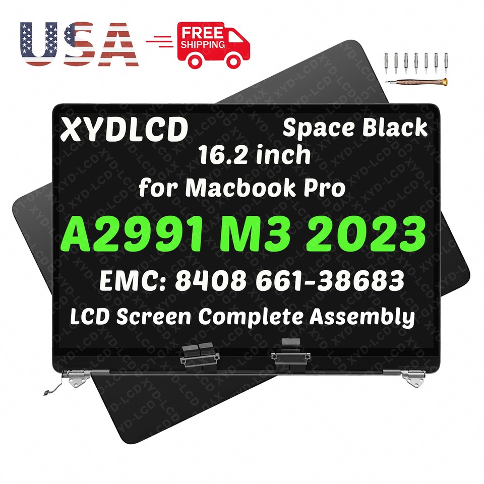 for Apple Macbook Pro 16" A2485 A2780 A2991 Retina True Tone LCD Screen ...