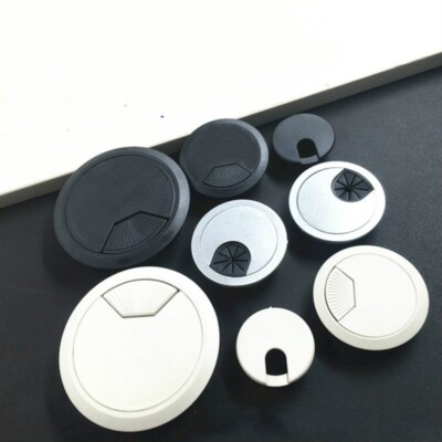 3X Computer Table Desk Hole Cable Tidy Port Surface Outlet Wire Hole ...