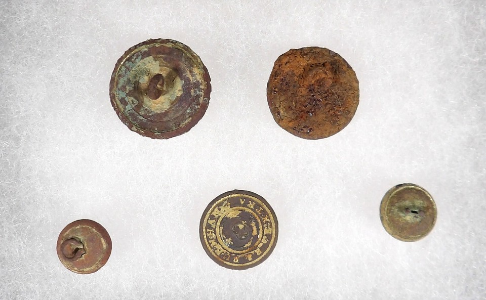 Flower Buttons – Confederate Camp – Civil War - 5705 | eBay