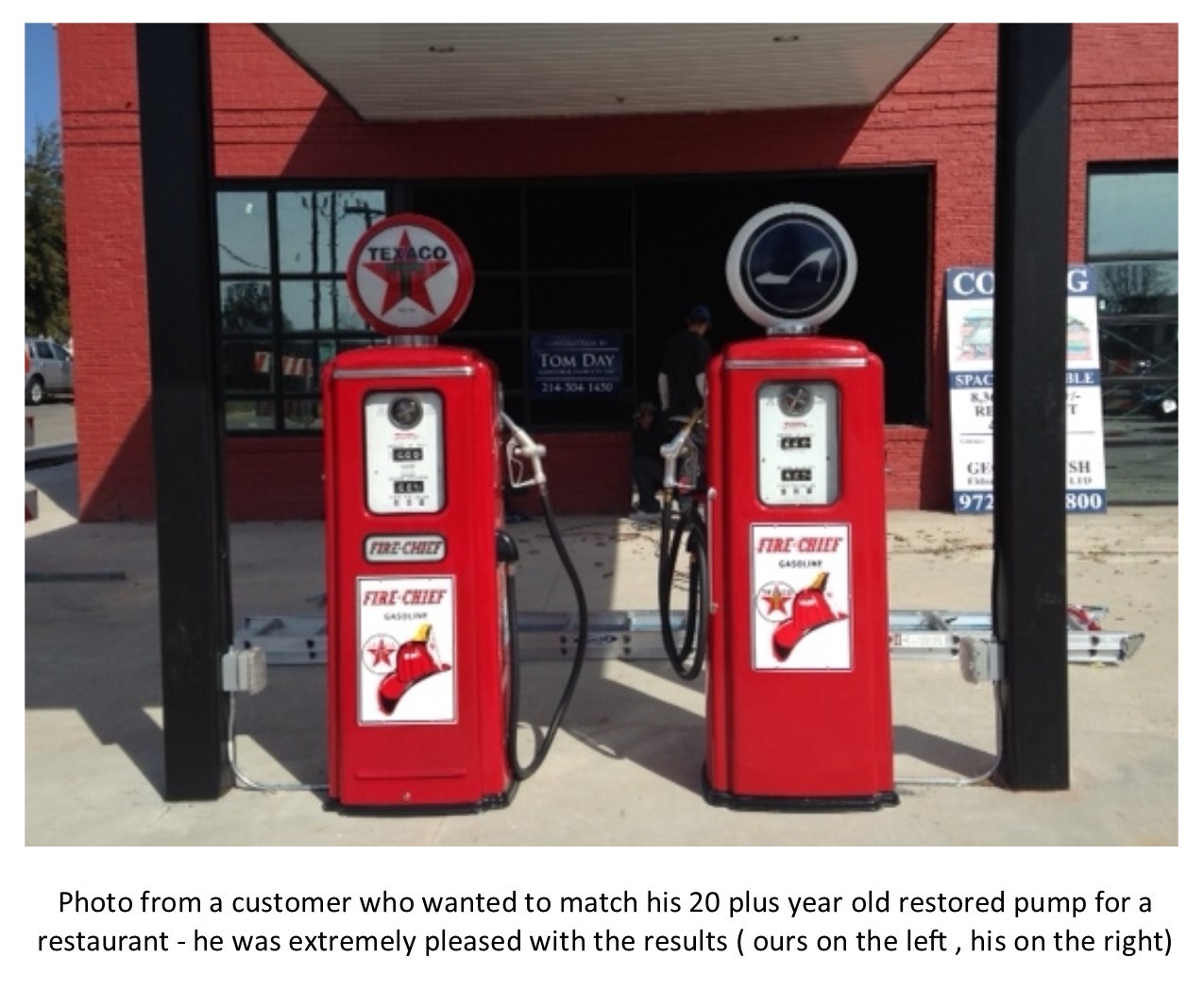 PURE FIREBIRD SUPER RACING GASOLINE MODEL 39 TOKHEIM GAS PUMP-PETOLIANA ...