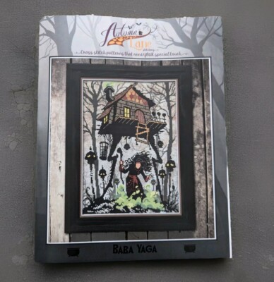 Halloween Baba Yaga Cross Stitch Kit | eBay
