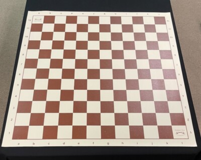 Musketeer Variant Chess Board - Vinyl - 12x12 Square - Brown | eBay