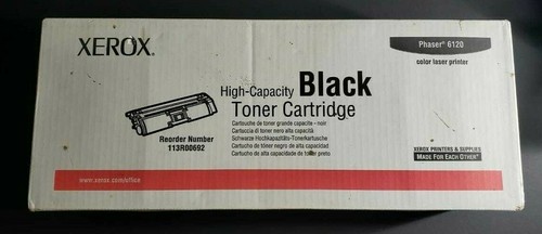 Xerox PHASER 6120 Toner Black 113R00692 New | eBay