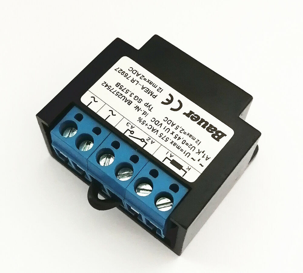 Replace Bauer Typ SG 3.575B BAU2577542 U1=max.575VAC+5% motor brake ...