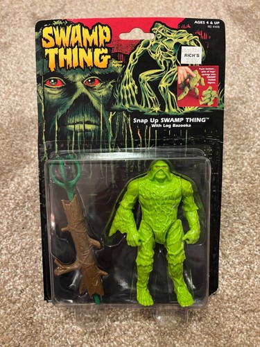 Vintage Snap Up Swamp Thing with Log Bazooka- Kenner Action Figure | eBay