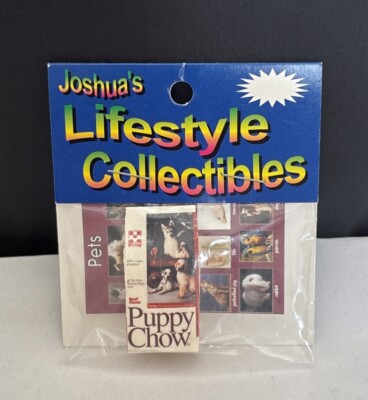 Joshua’s Lifestyle Collectibles Puppy Chow #0601 Mini Puppy Pack Pets ...
