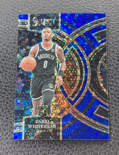 2023-24 Panini Select Dariq Whitehead Rookie Premier Blue Disco /25 RC ...