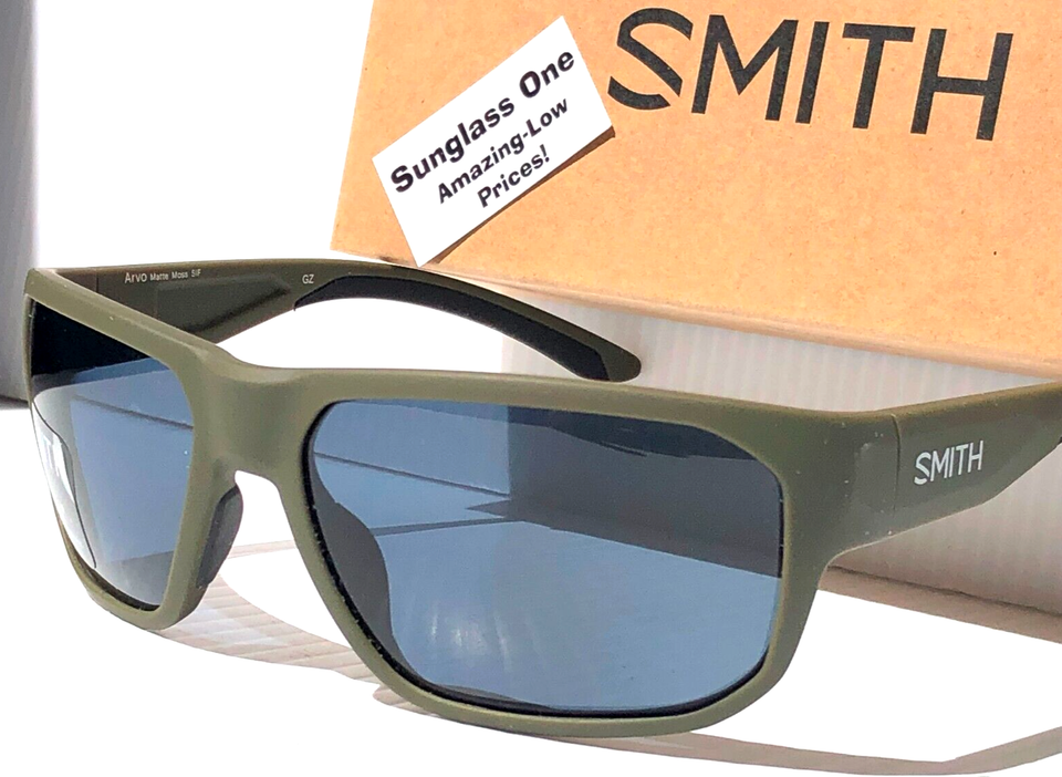 NEW Smith Optics ARVO Matte Moss ChromaPop POLARIZED Black Lens ...