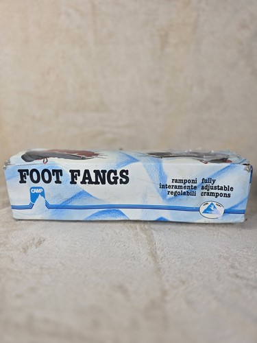 Vintage LOWE Foot Fangs Crampons ICE CLIMBING Mountaineering MADE in ...