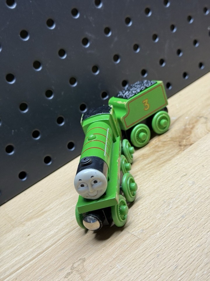 Thomas & Friends Wooden Railway Train Engine Henry Tender Lot | eBay