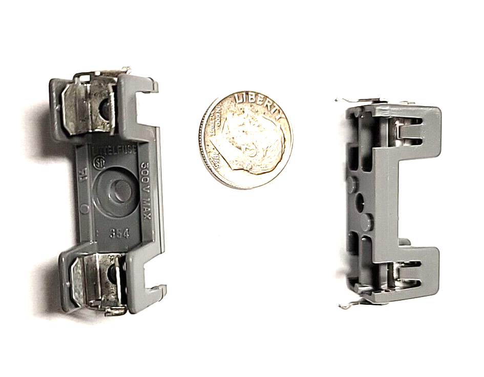 Littelfuse 354101-GY PC BOARD FUSE holder FOR 1-1/4" X 1/4" FUSES (Qty ...