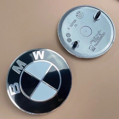 3pc For Heritage Emblem Kit Hood Trunk Steering Wheel Cap Hub 82mm+74mm ...