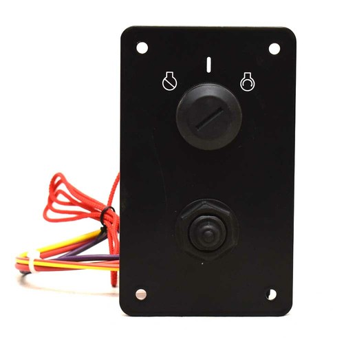 Four Winns Boat Inboard Ignition Panel 025-5243 | w/ Shutoff Lanyard | eBay