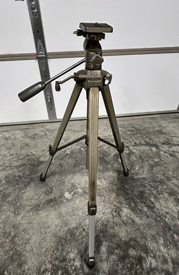 Vintage Sunset Model GD-3000 Camera Tripod With Pan Tilt Head Used | eBay