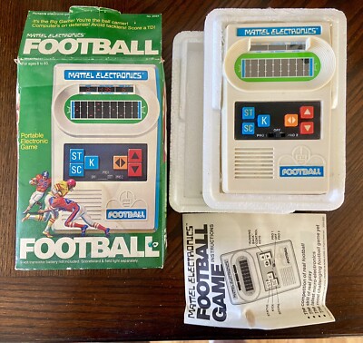 Football Mattel (1977) Retro Handheld Games