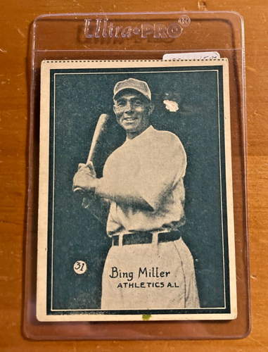 1931 W517 Bing Miller #31 Hand Cut | eBay
