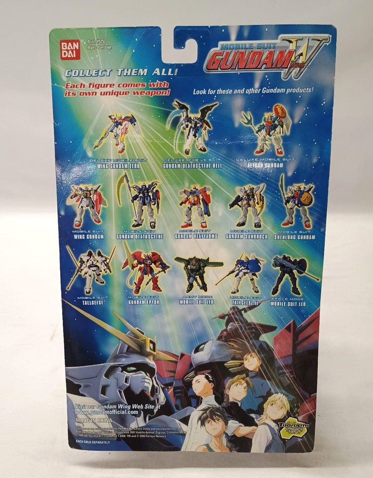 Lot of 8 Bandai Mobile Suit GUNDAM Wing Figures Deluxe Edition NIP | eBay