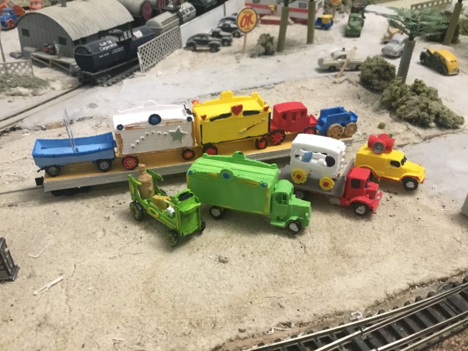 N Scale CIRCUS PARADE WAGONS 9 WAGON SET 3D Print Unpainted | eBay