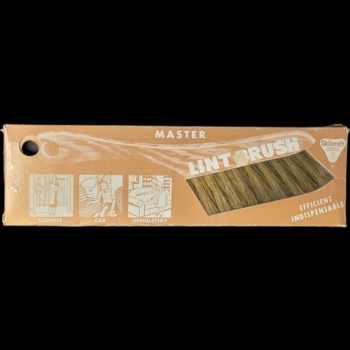 Rare Vintage De-Linter Lint Wood Brush. Skilcraft A Product Of Blind ...