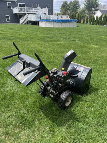 Tecumseh Gold Yard Machine Snow Blower. | eBay
