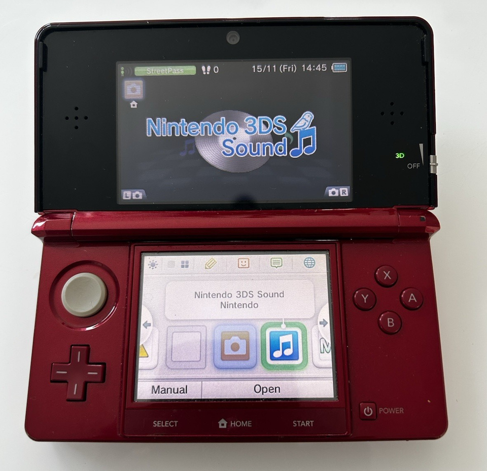 Red Nintendo 3DS console | eBay UK