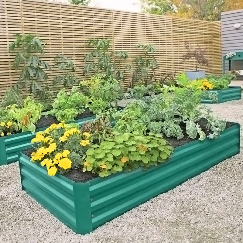 Metal Garden Box For Flowers