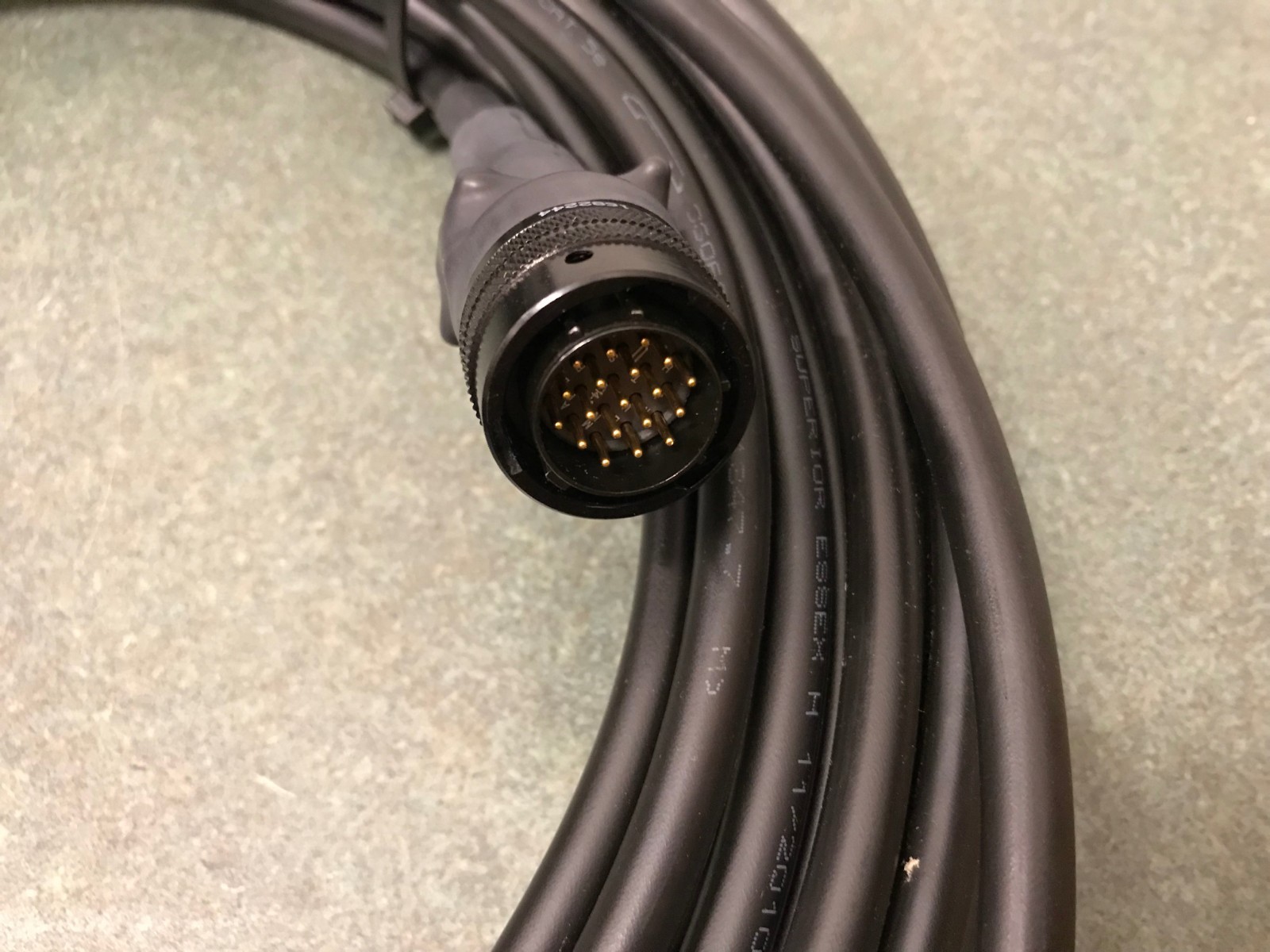 Terrasat M&C Cable for BUC - Amphenol Connector PT06E-14-19P and ...