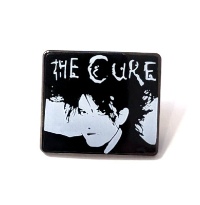 The Cure - Robert Smith - Heavy Metal Enamel Lapel Pin Rock Punk Brooch ...