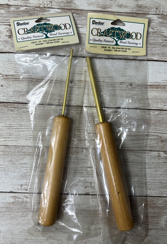 Lot of 2 Darice Simple Wood Turning Tools - Wire Turning #1100-69 ...