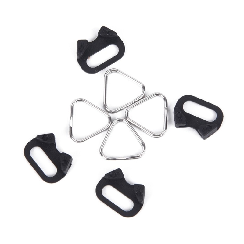 Pack of 4 Stainless Steel Triangle Split Camera Strap Hook Lugs Belt ...