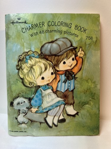 VINTAGE 70's Hallmark Charmers Charmer Mini Coloring Book (UNUSED) | eBay