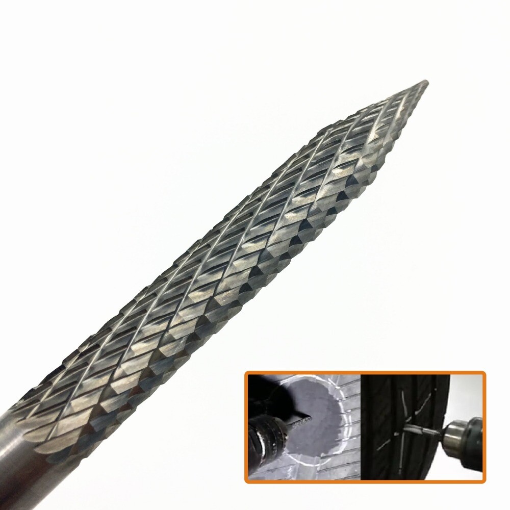 3-10mm Carbide Steel Cutting Tool Drill Bit Reamer Tire Puncture ...