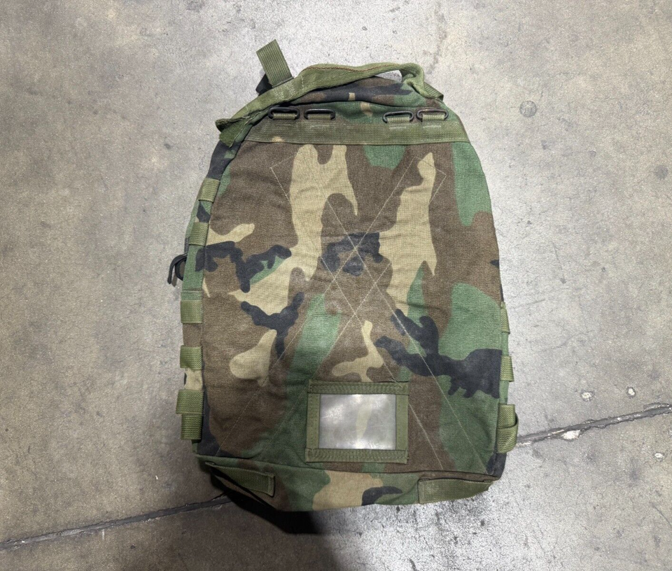 DAMAGED BAG ONLY US Army Woodland Patrol Pack BDU M81 Camo Assault No ...