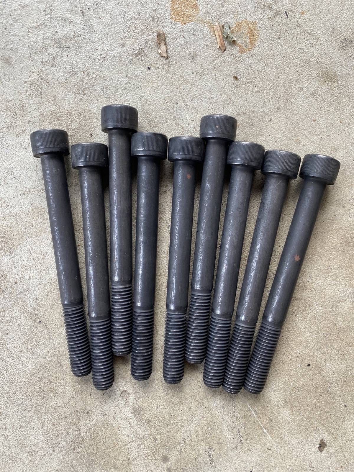 YFS M10x100mm Long SHCS Alloy Steel Black Oxide, Grade 12.9, Lot Of 9 ...