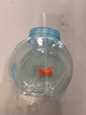 TWO Target bullseye playground fish bowl cup fishbowl straw TikTok ...