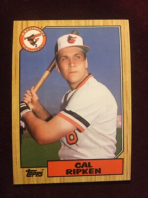 1987 Topps #784 Orioles HOF Cal Ripken Baseball Card | eBay