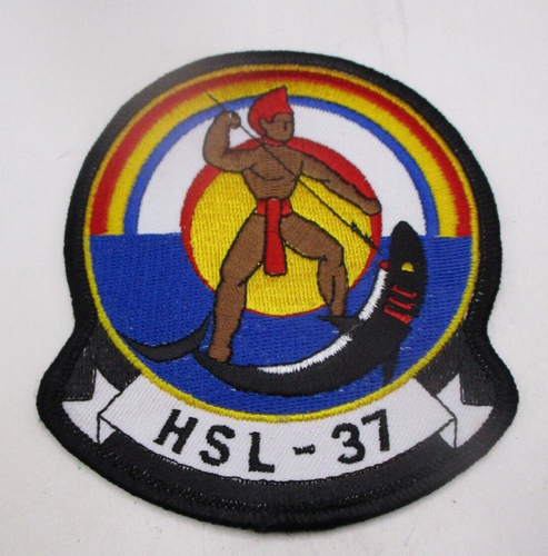 US Navy Helicopter Anti Submarine Light HSL-37 Easyriders Patch ...