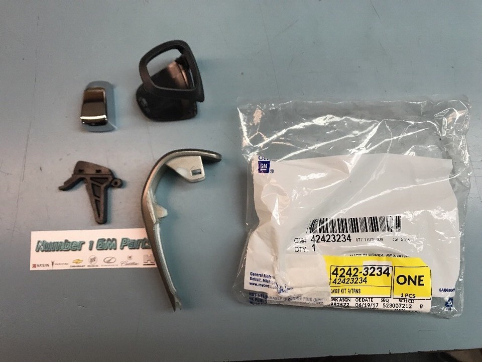 New Genuine GM 42539736 12-16 Sonic 13-16 Trax Silver Shifter knob ...