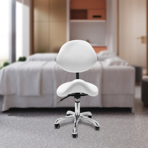 Ergolution Ergonomic Saddle Stool with Backrest -Work Stool,Office ...
