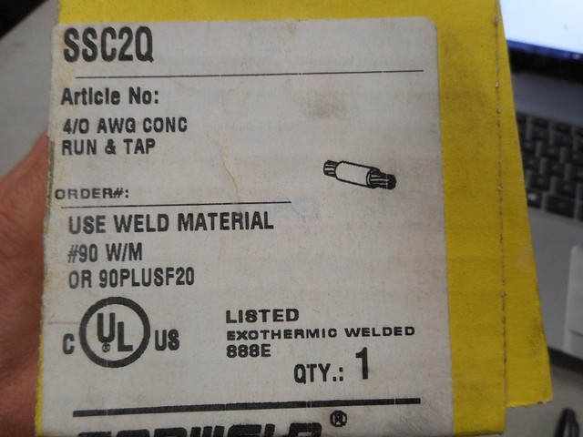 ERICO Cadweld Hor Splice Cable Mold SSC2Q for sale online | eBay