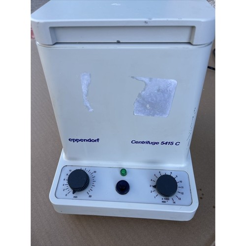Eppendorf 5415C Benchtop Centrifuge with F-45-18-11 Fixed Angle Rotor ...