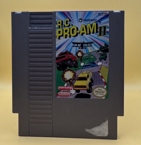 R.C. Pro-Am II Nintendo Entertainment System 1992 RC Pro Am 2 NES Cart ...