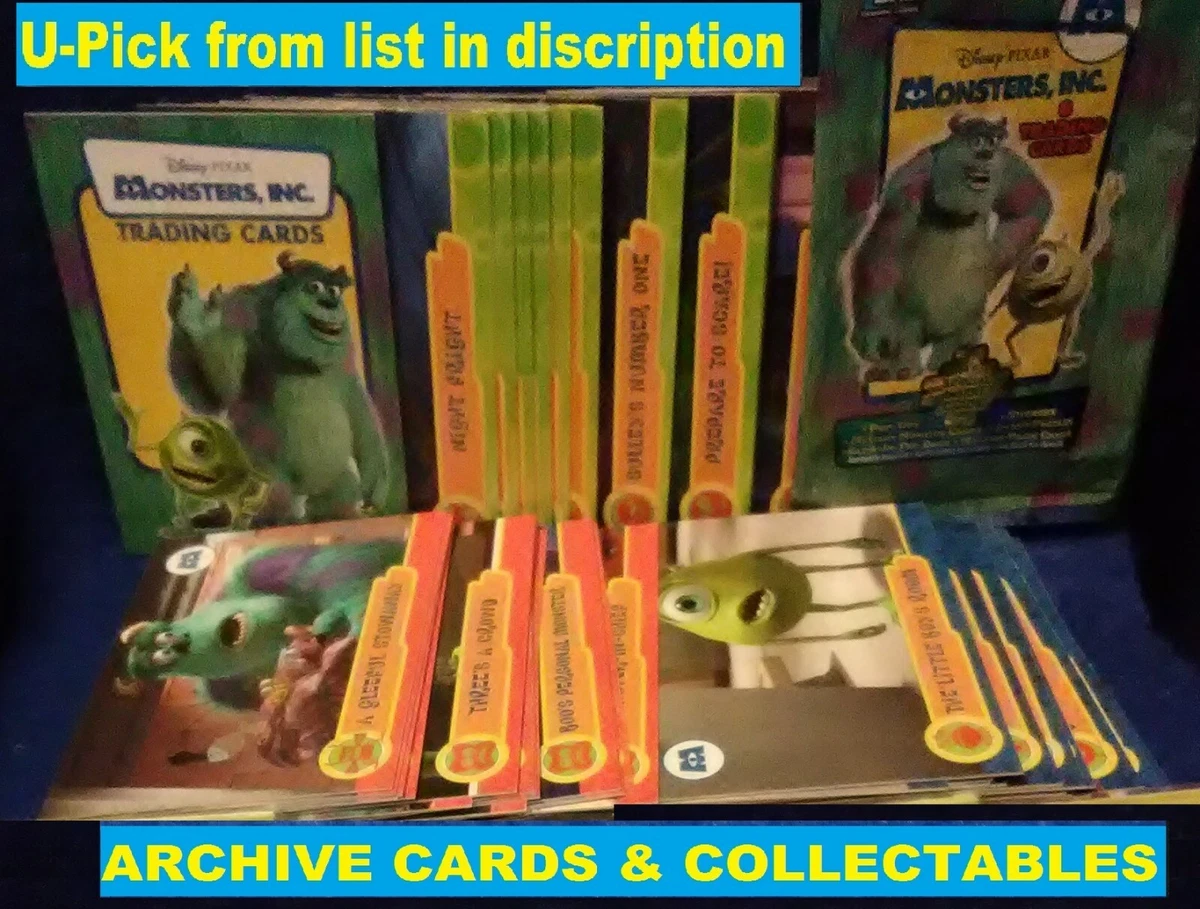 Monsters University Trading Cards