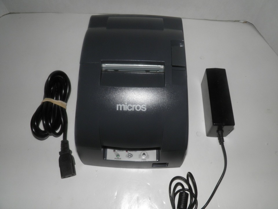 MICROS EPSON TM-U220B M188B Dot Matrix POS Receipt Printer Ethernet w ...