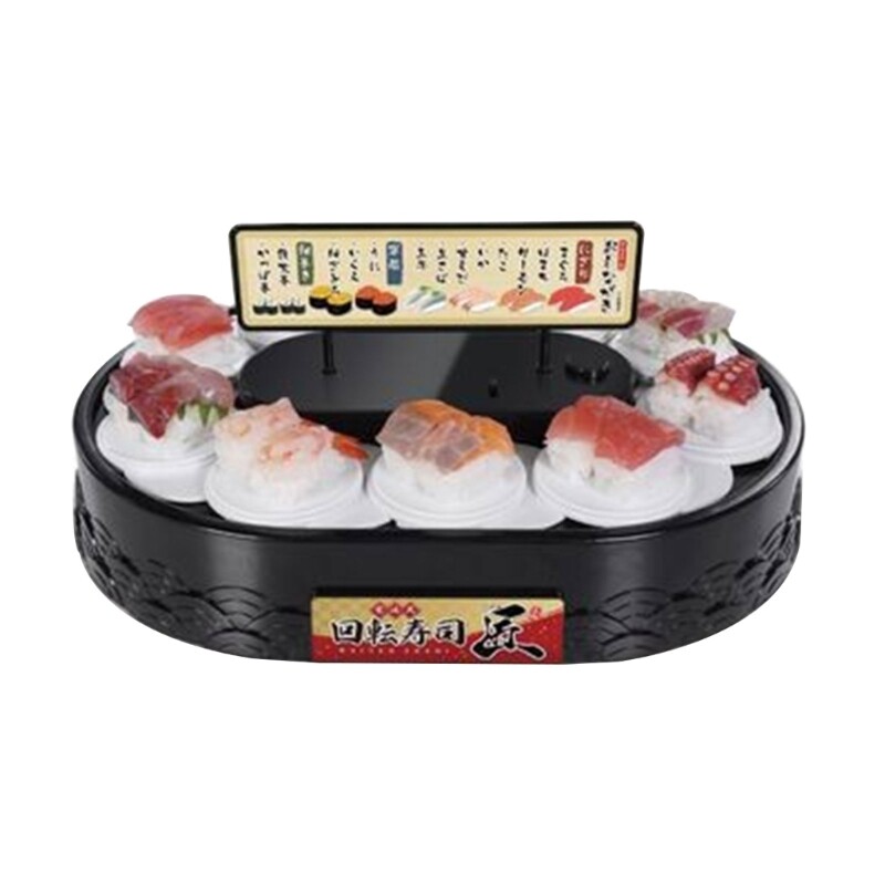 Automatic Rotary Dessert Machine One Button Control Rotating Sushi ...