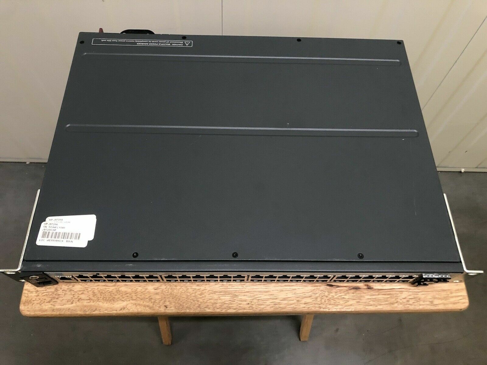 HP ProCurve 2920-48G 48 Port Gigabit 1G Ethernet Switch Layer 3 J9728A ...